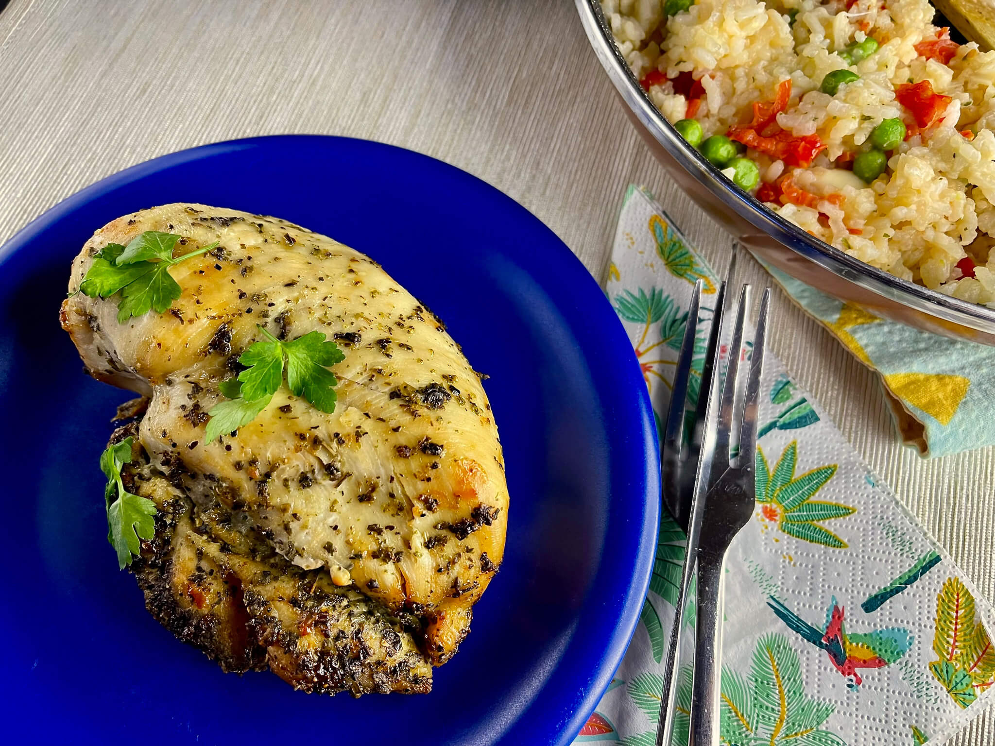 Aromatic Chicken Breast From The Air Fryer - From Dora's Kitchen