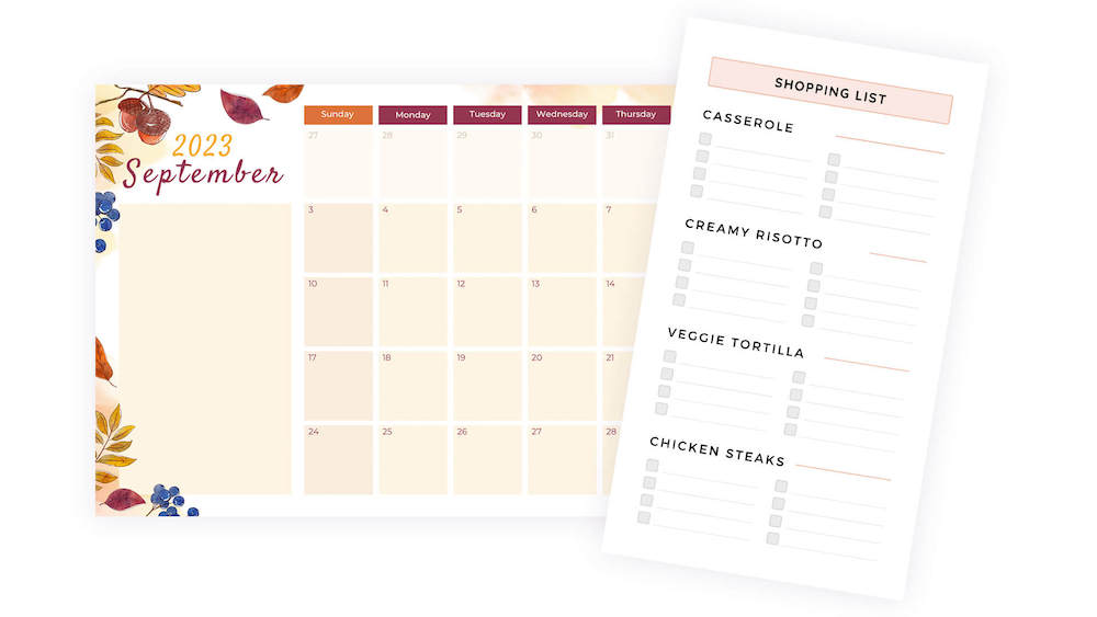 4 week allium-free meal plan - From Dora's Kitchen