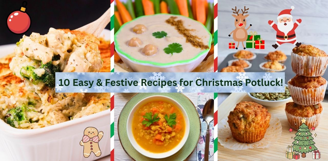 Christmas Potluck Ideas That Are Easy To Make And Share! - From Dora's ...